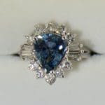 Denim Blue Sapphire & Diamond Ring | Exquisite Jewelry for Every ...